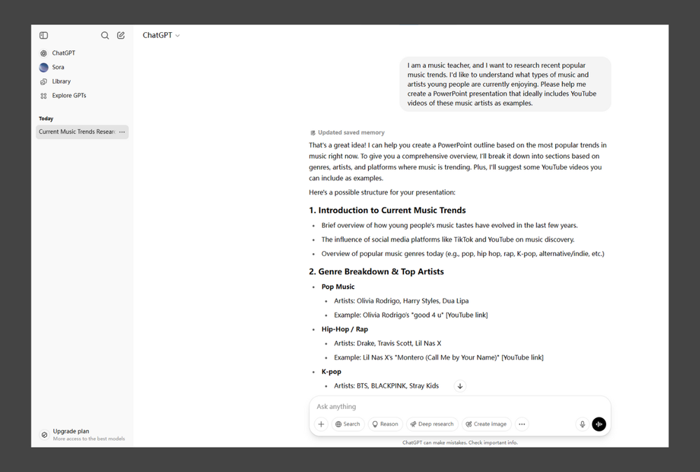 How to Use ChatGPT for Presentations