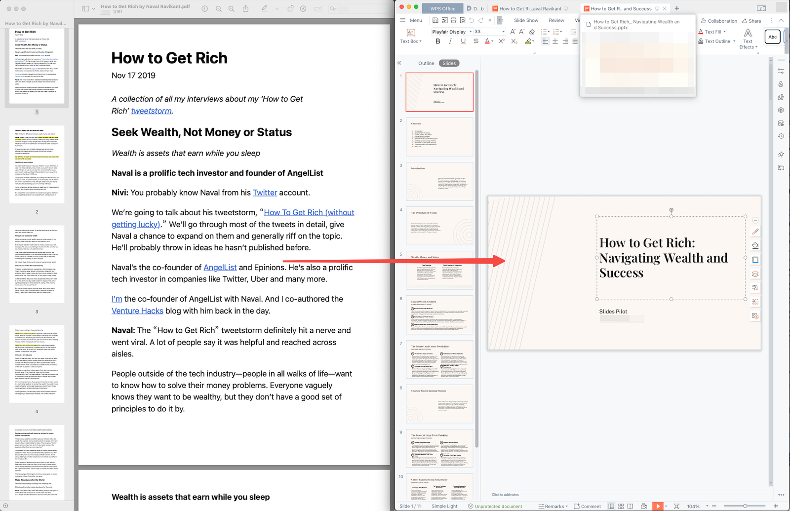 Convert PDF to PPT: How To Summarize Any PDF Into A PowerPoint ...